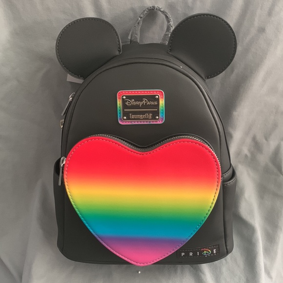 Disney | Bags | Disney Pride Collection Mickey Mouse Loungefly Mini ...